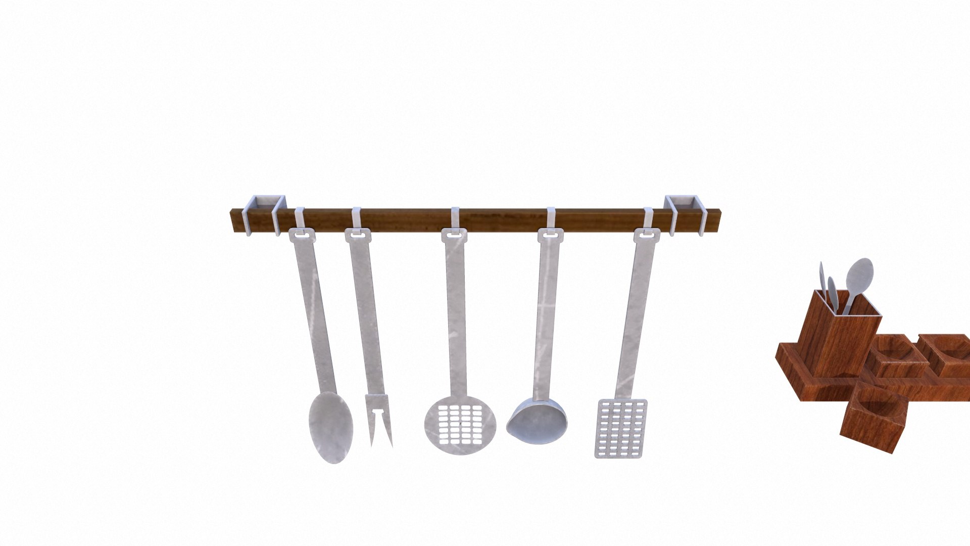 3D Model Kitchen Props - TurboSquid 2345551