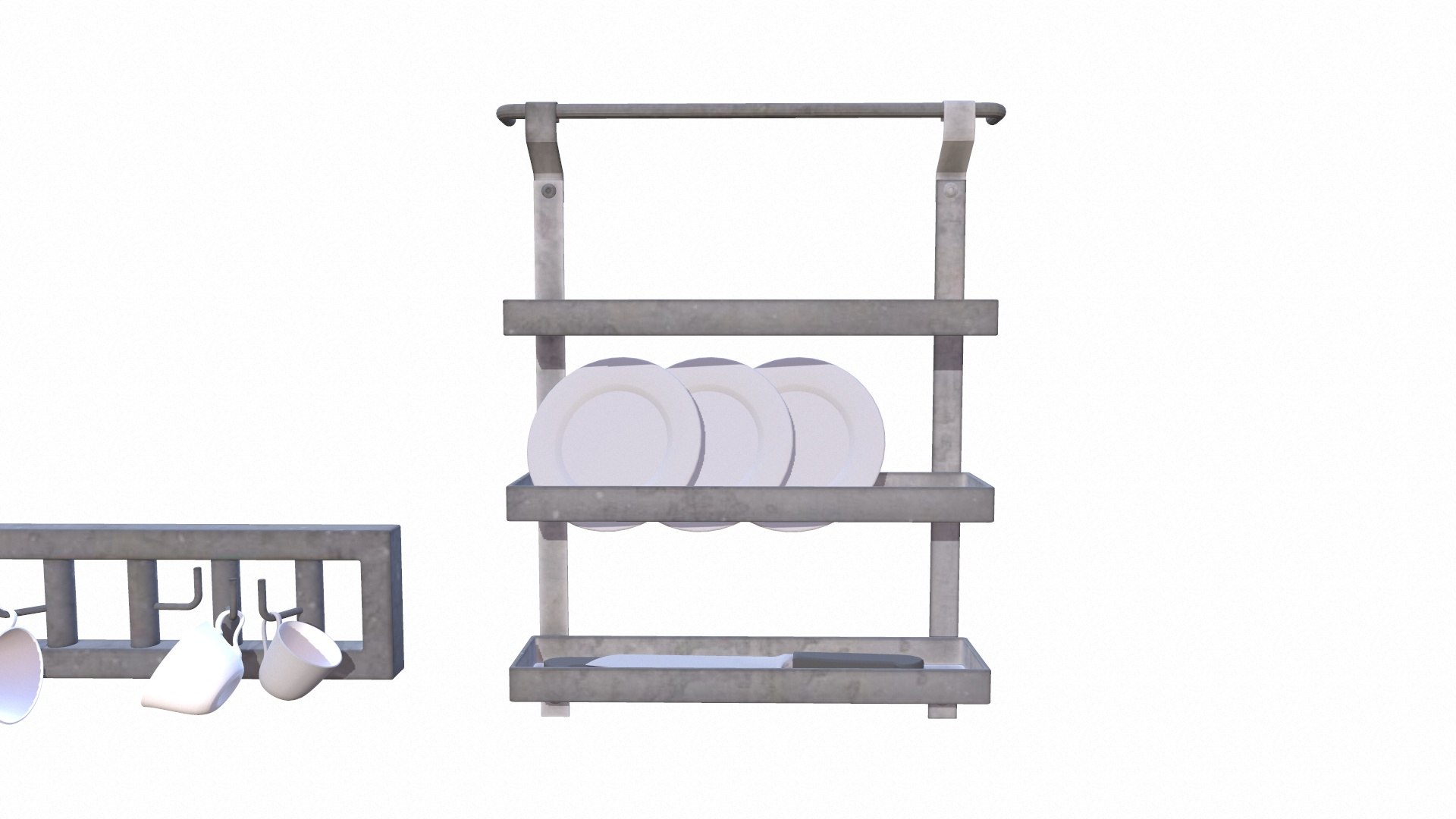 3D Model Kitchen Props - TurboSquid 2345551
