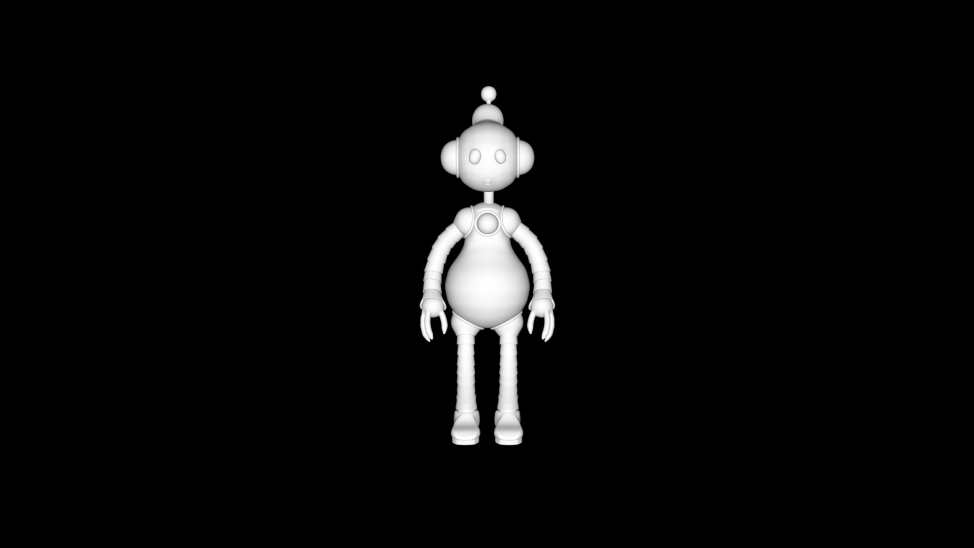 3D Cute Robot - TurboSquid 2226519