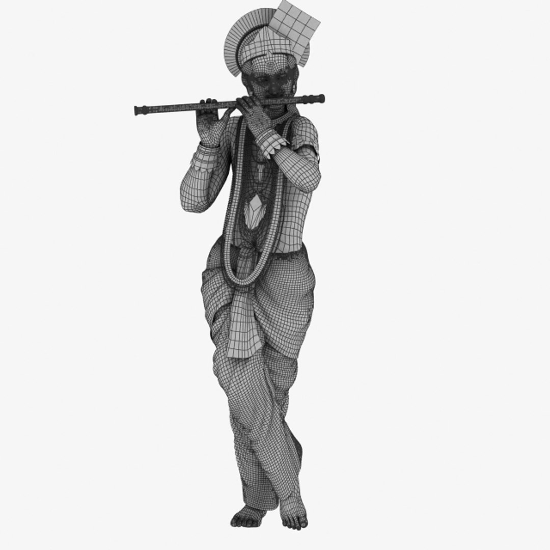 3d Model Krishna