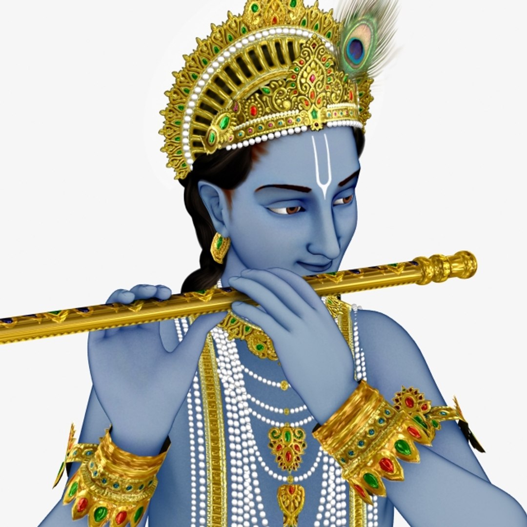 3d Model Krishna