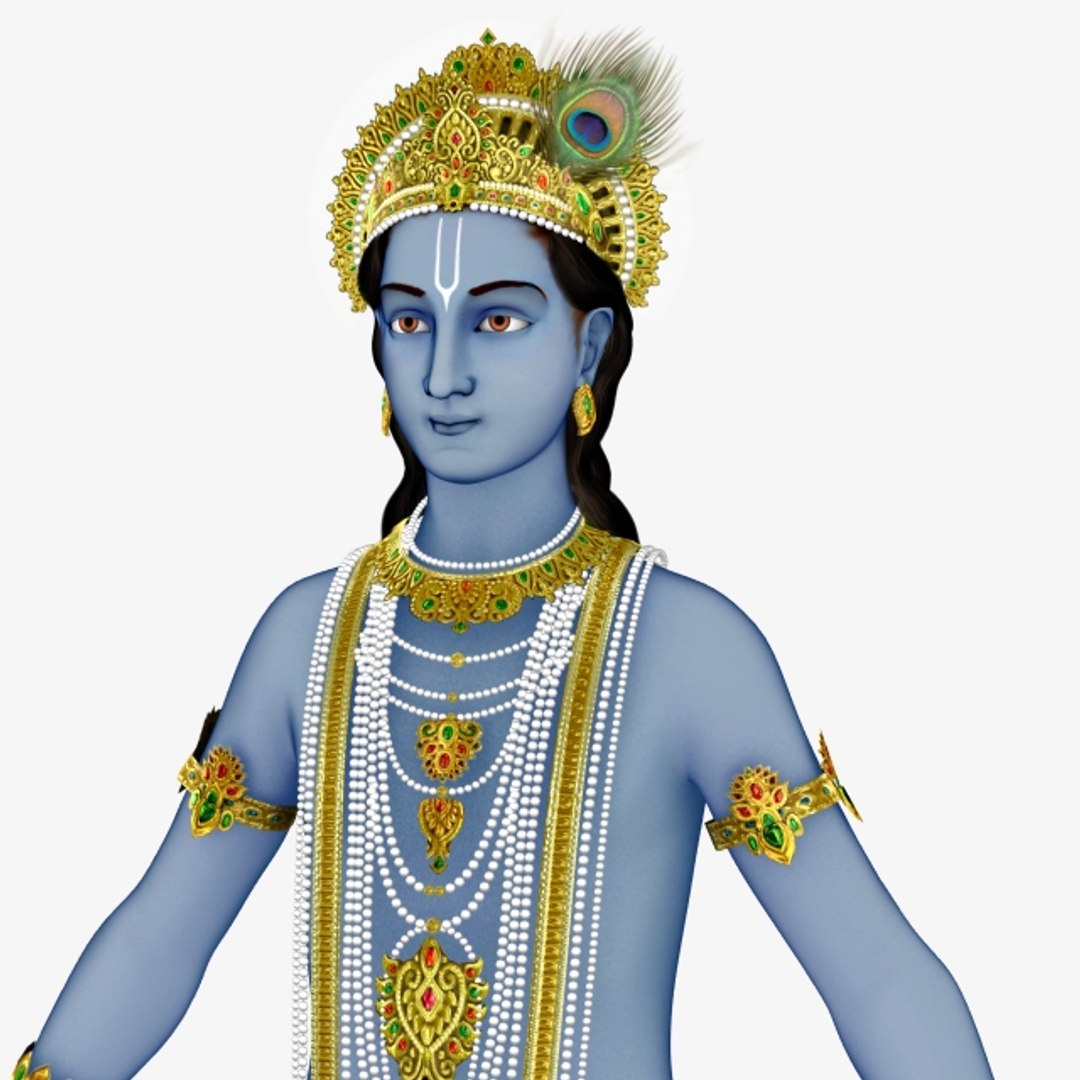 3d Model Krishna