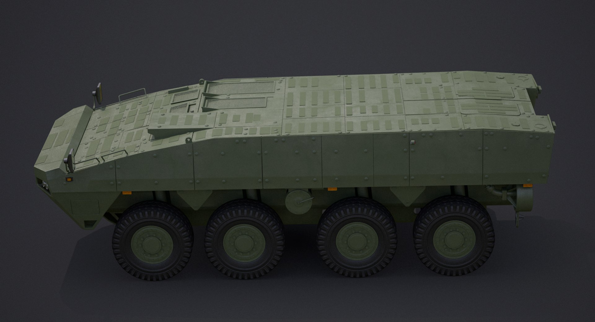 3D Patria Amv Base Hull - TurboSquid 1332431