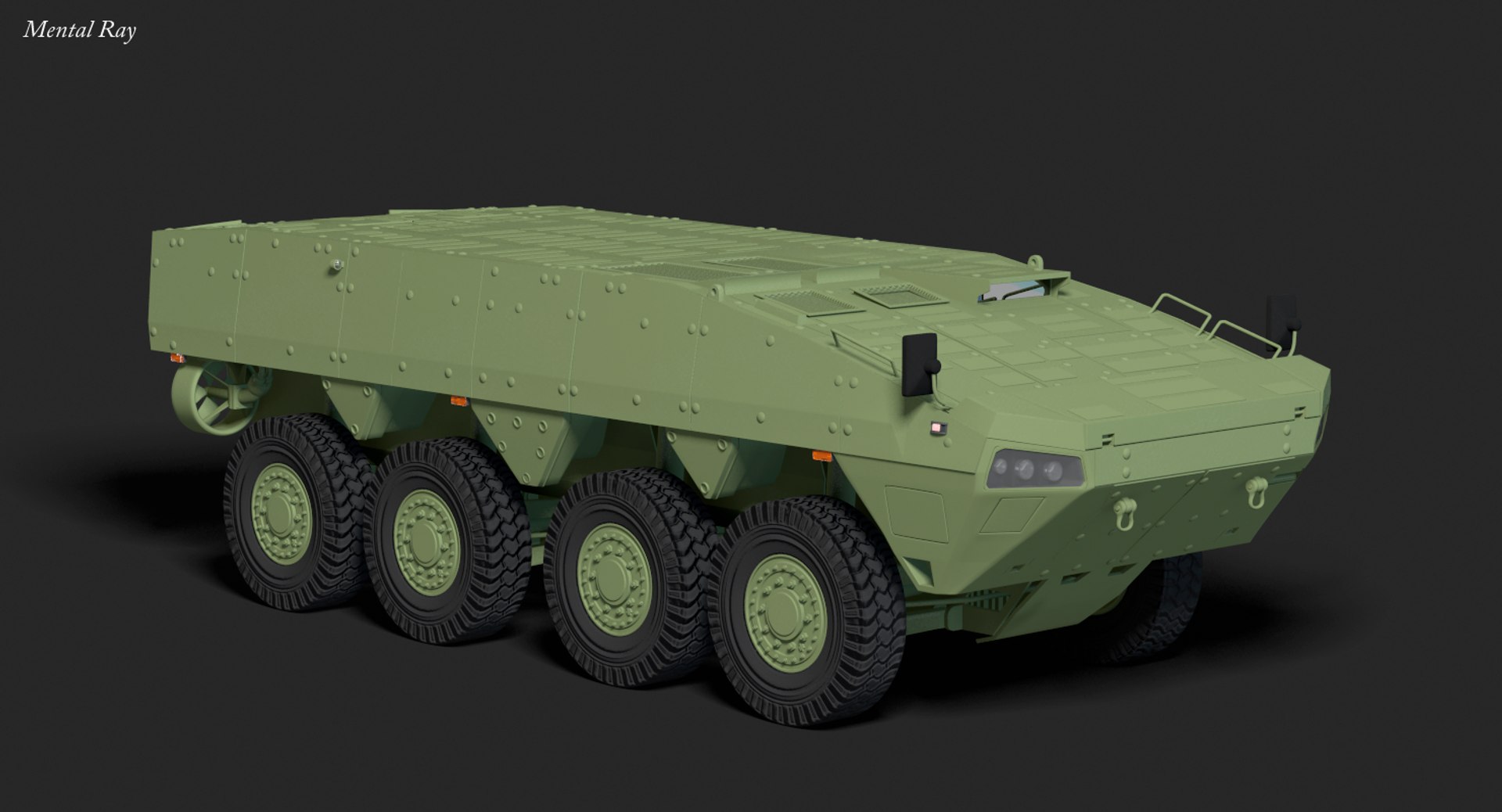 3D Patria Amv Base Hull - TurboSquid 1332431