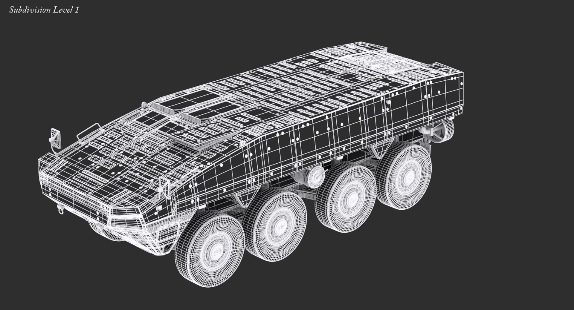 3D Patria Amv Base Hull - TurboSquid 1332431