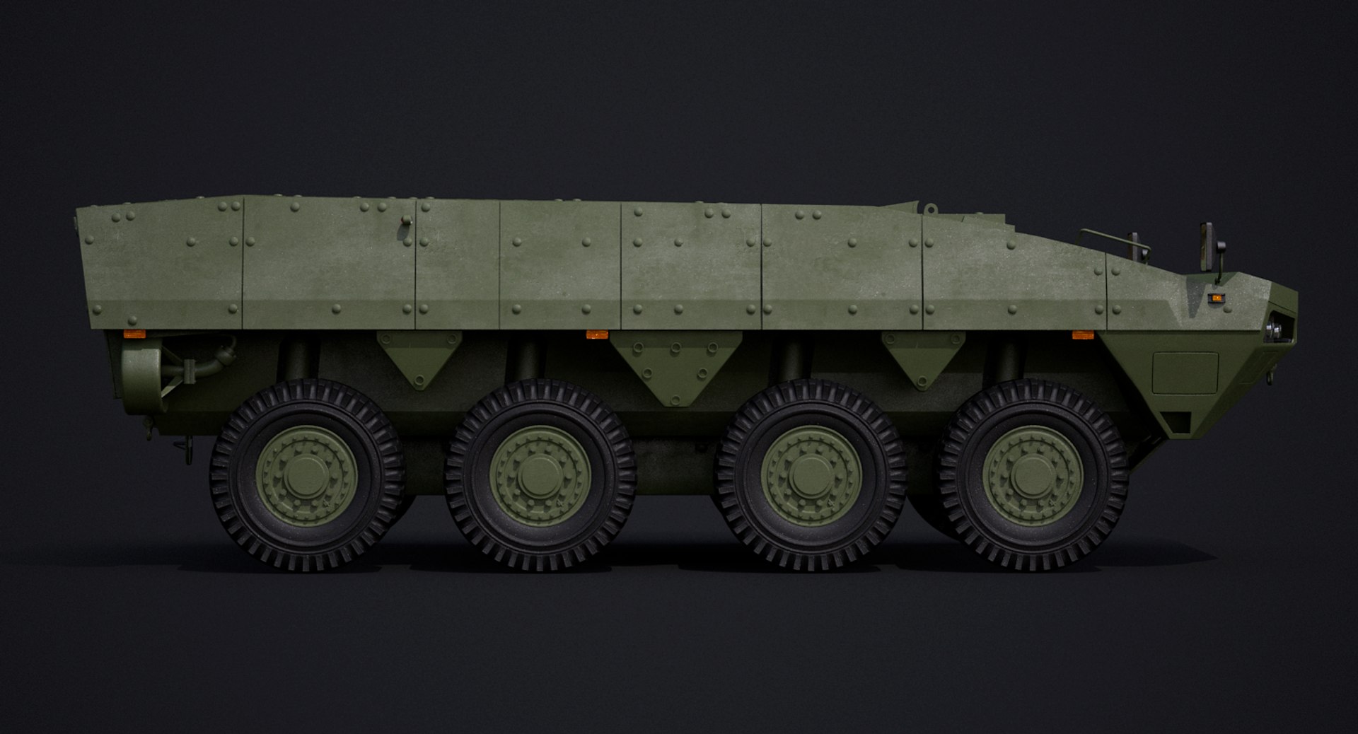 3D Patria Amv Base Hull - TurboSquid 1332431