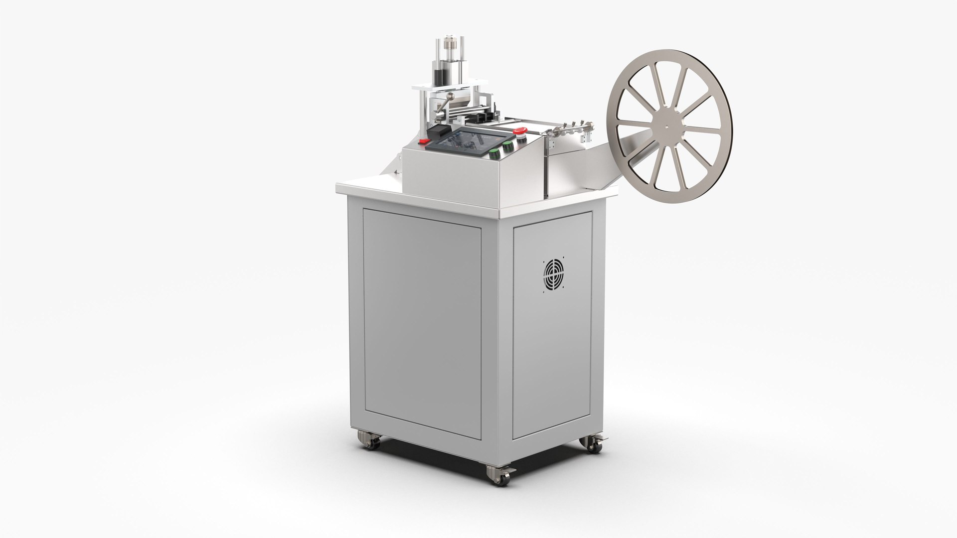 3D Model Automatic Braid Cutting Machine - TurboSquid 2083770