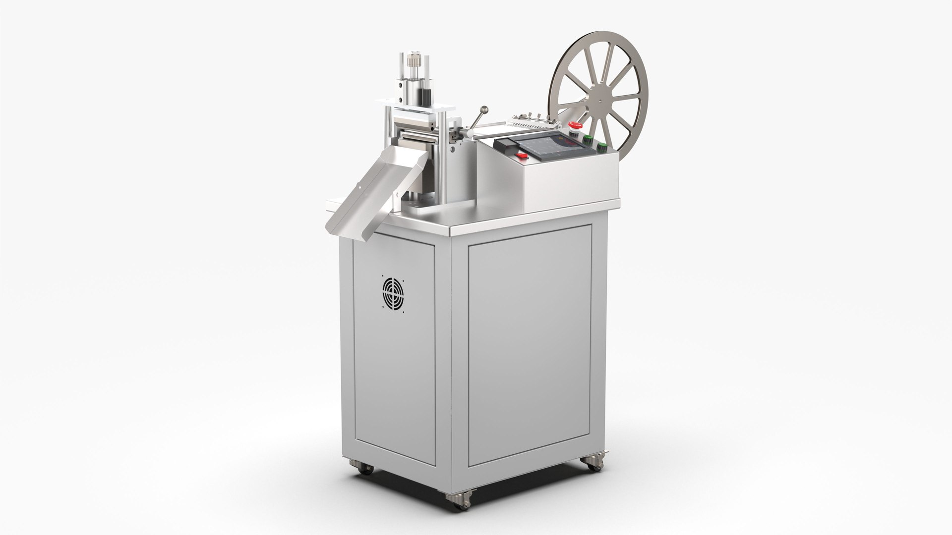 3D Model Automatic Braid Cutting Machine - TurboSquid 2083770