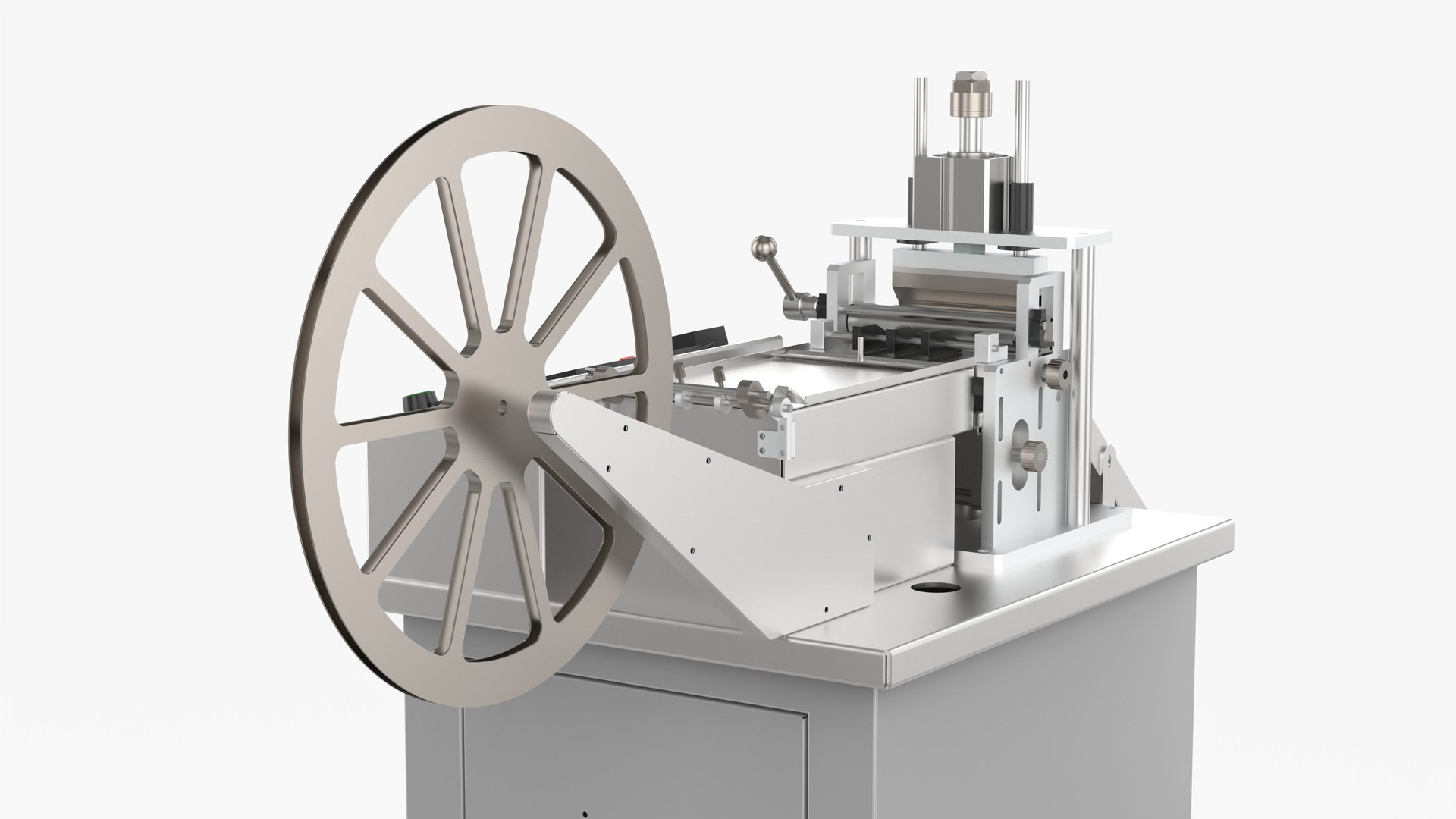 3D Model Automatic Braid Cutting Machine - TurboSquid 2083770