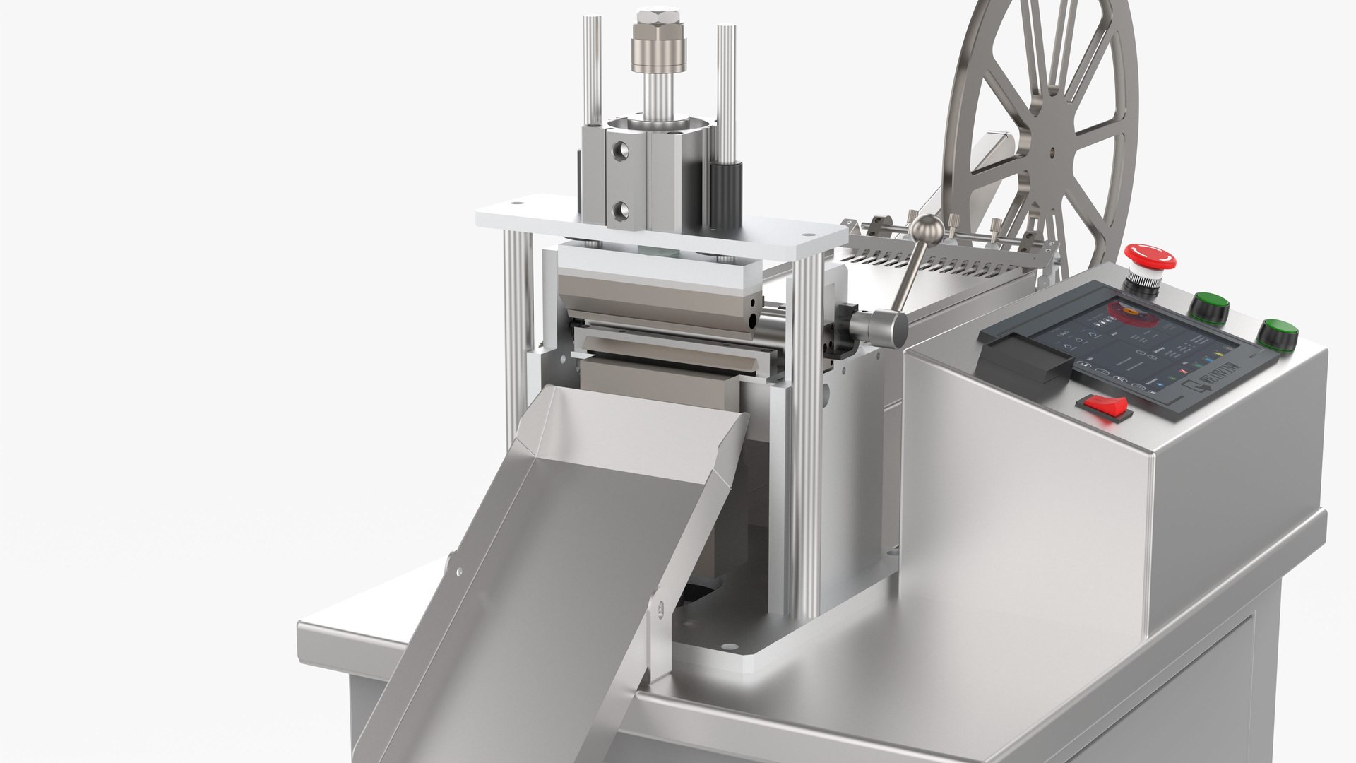 3D Model Automatic Braid Cutting Machine - TurboSquid 2083770