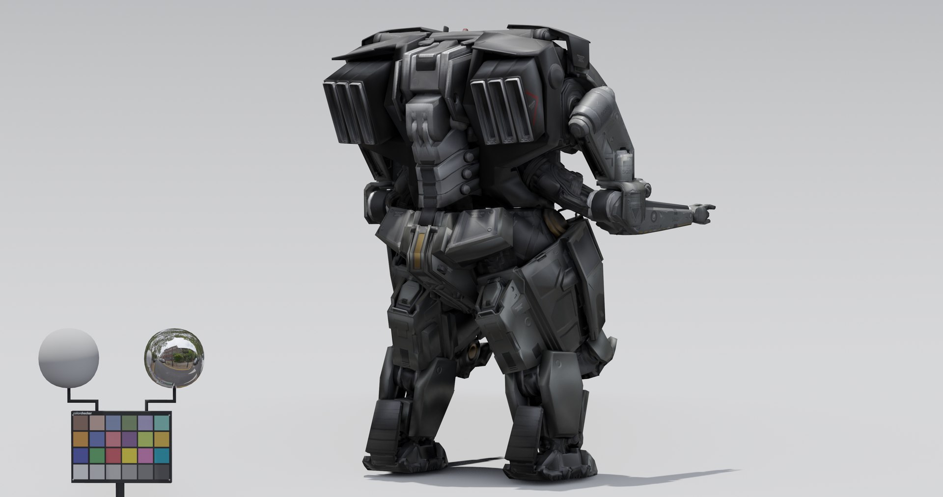 3D Defense droid - rigged - TurboSquid 2085675