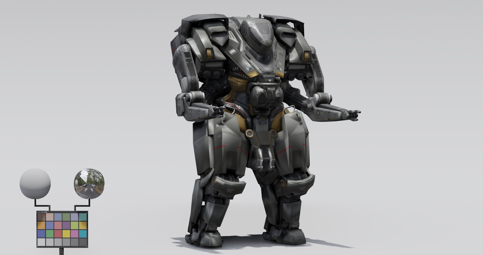3D Defense droid - rigged - TurboSquid 2085675