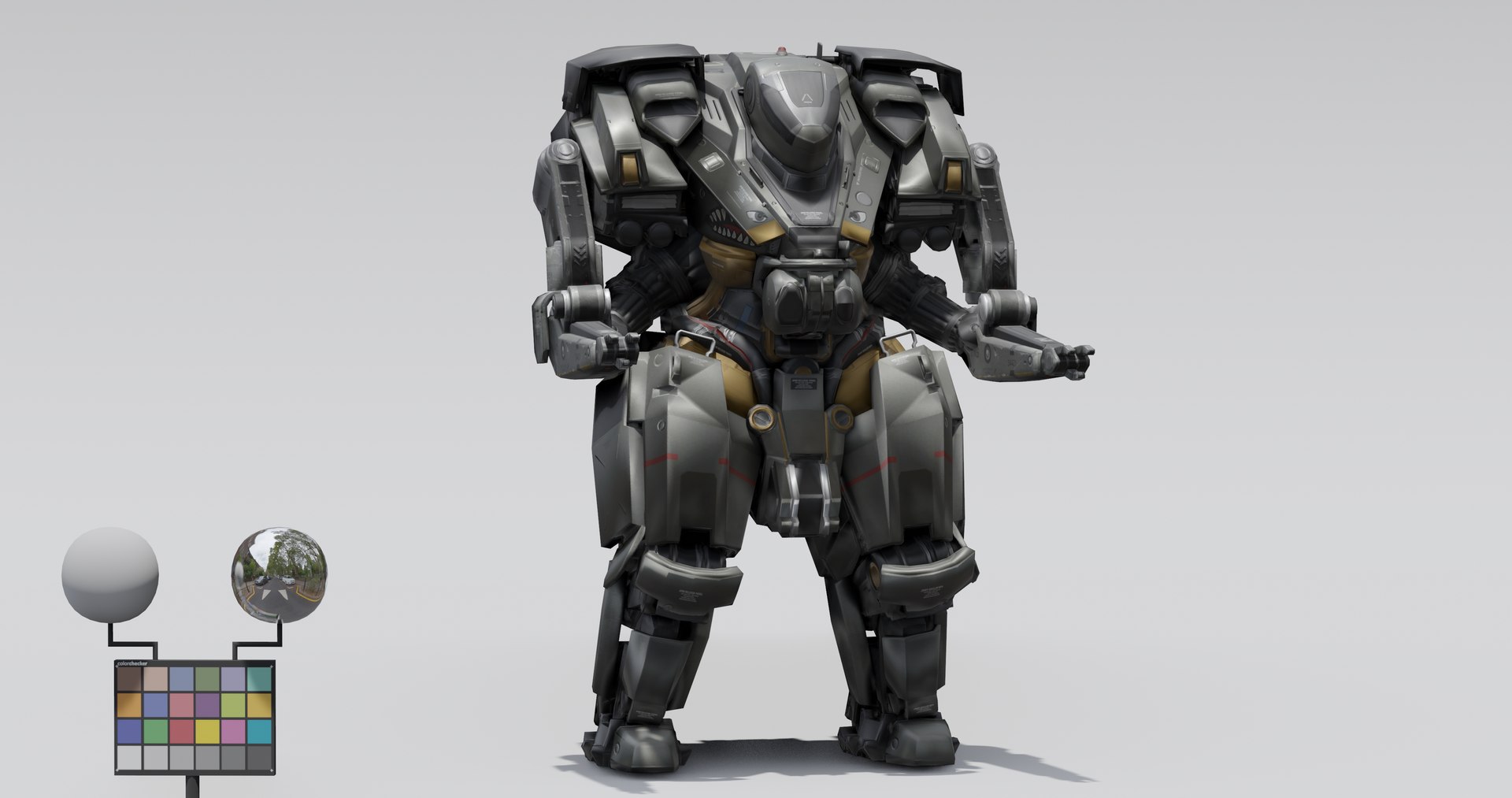 3D Defense droid - rigged - TurboSquid 2085675
