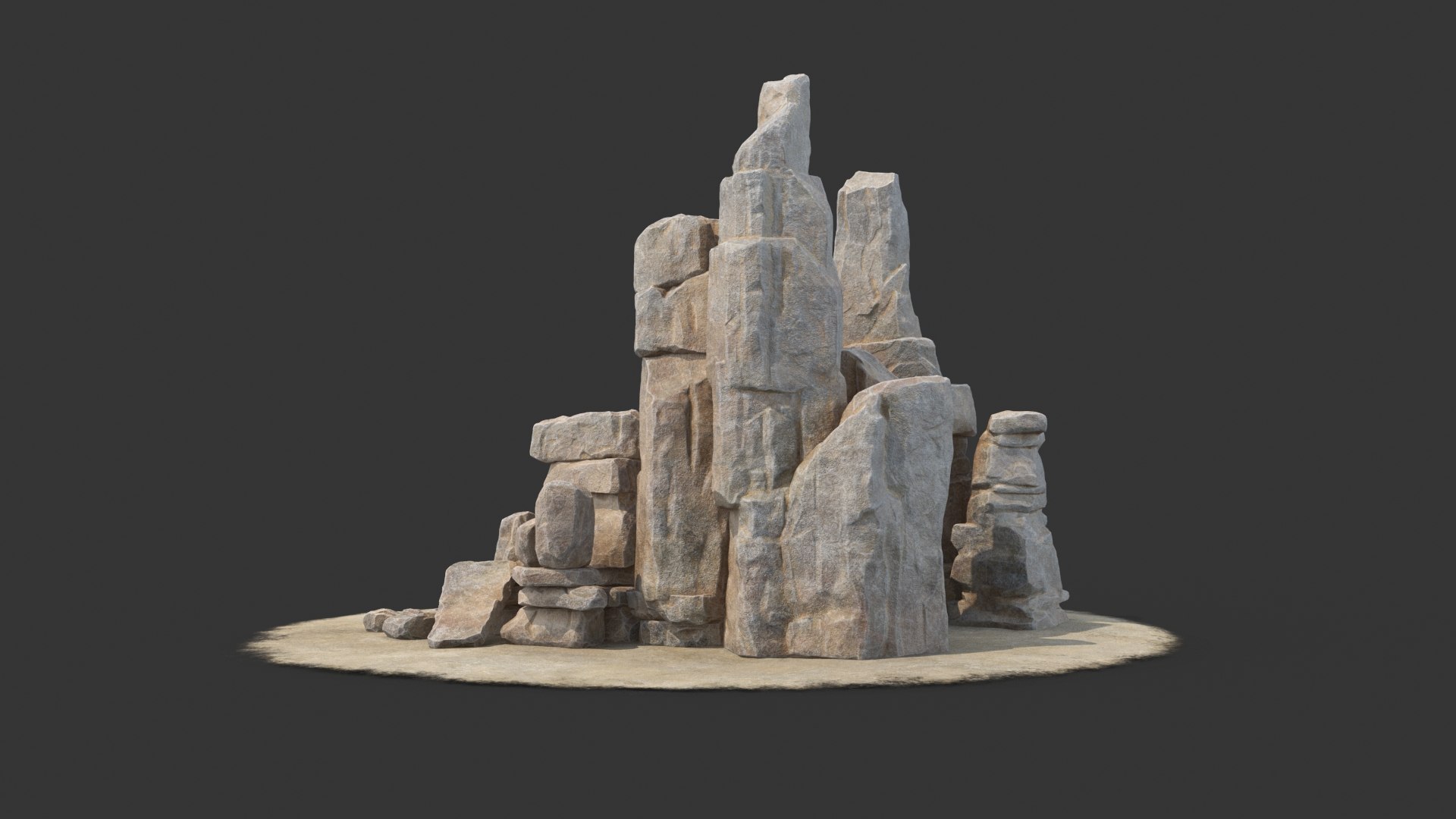 Rock Stairs 3D model - TurboSquid 2017452