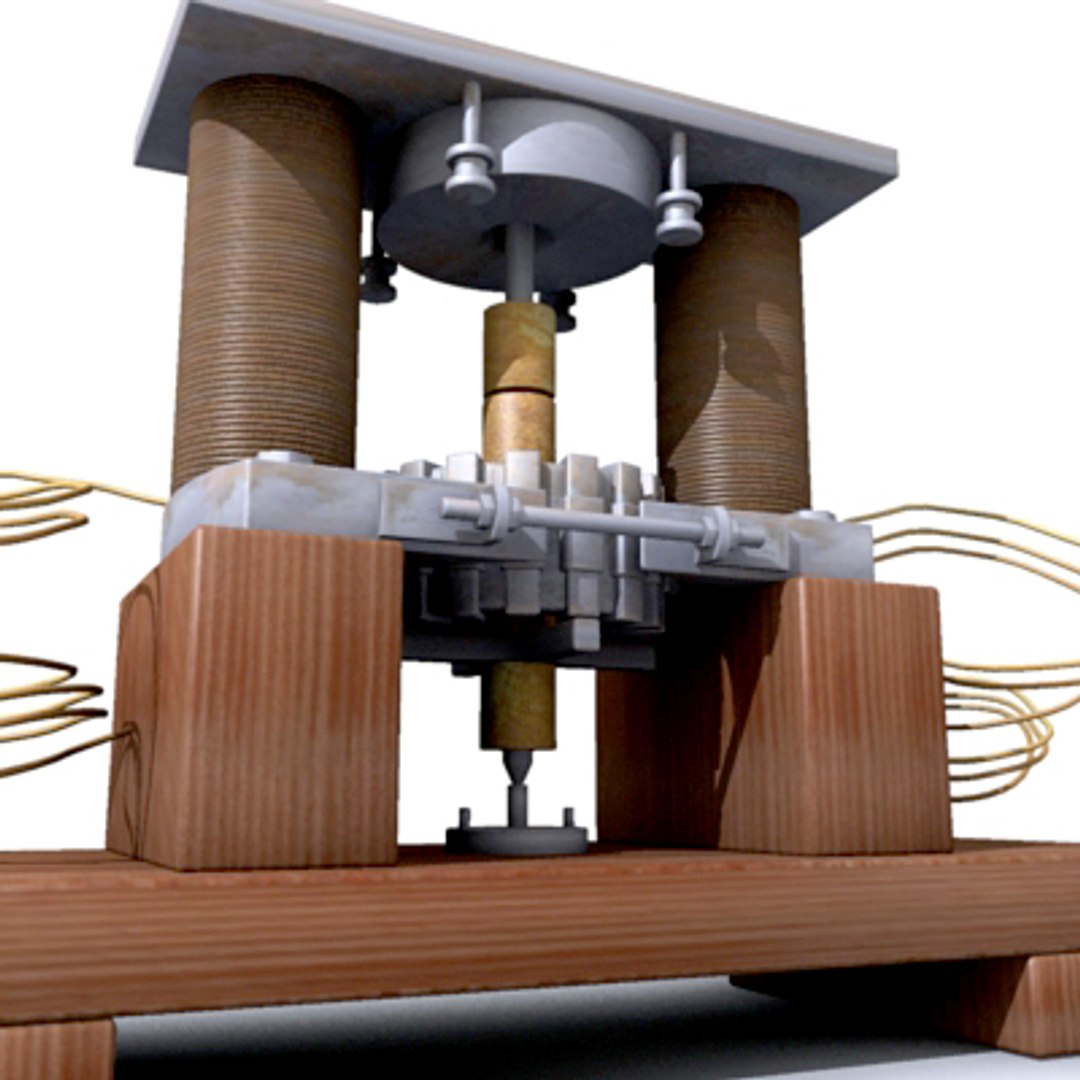 3ds max electrostatic motor