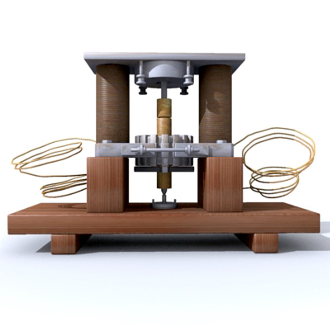 3ds max electrostatic motor