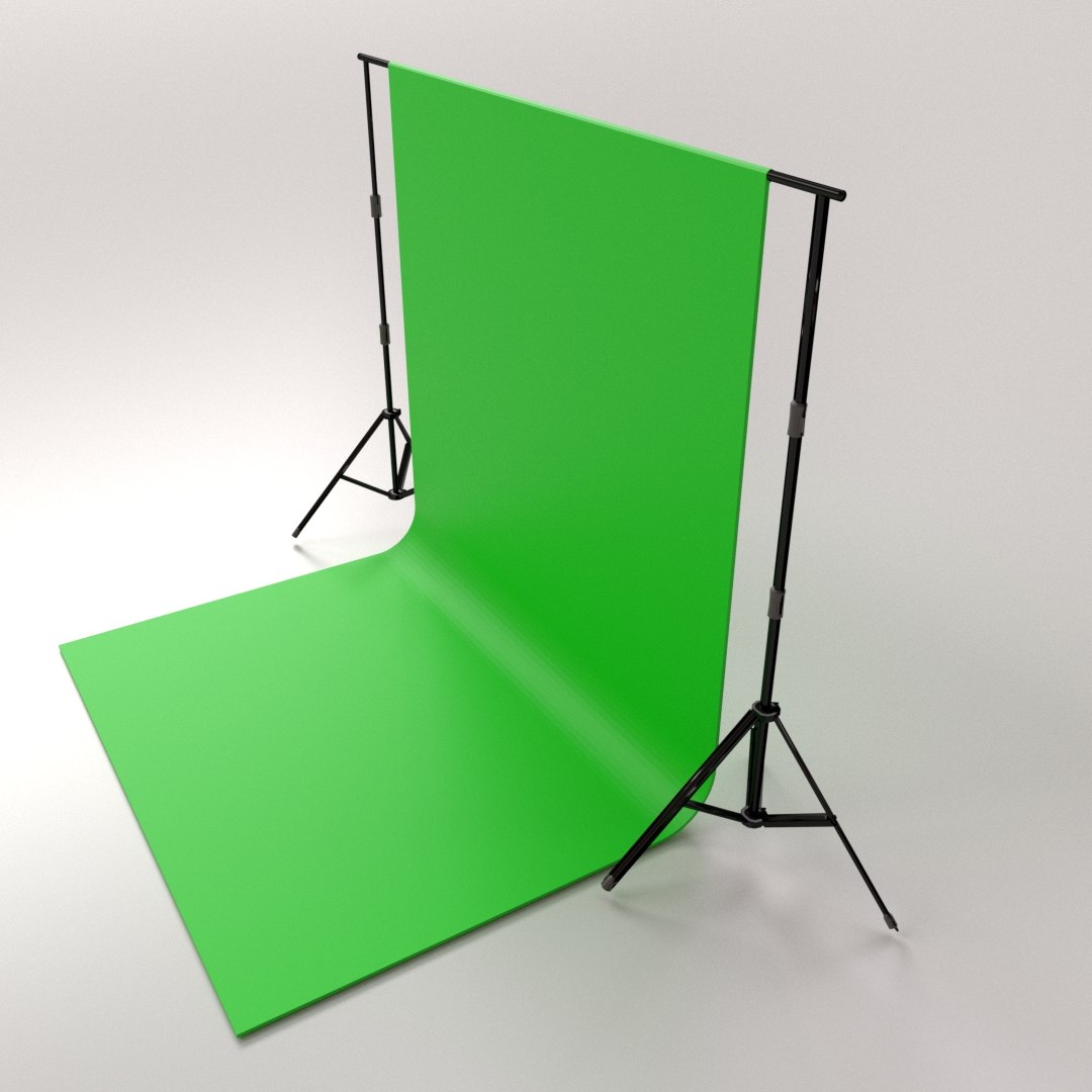 Green Screen 3D model - TurboSquid 1730003