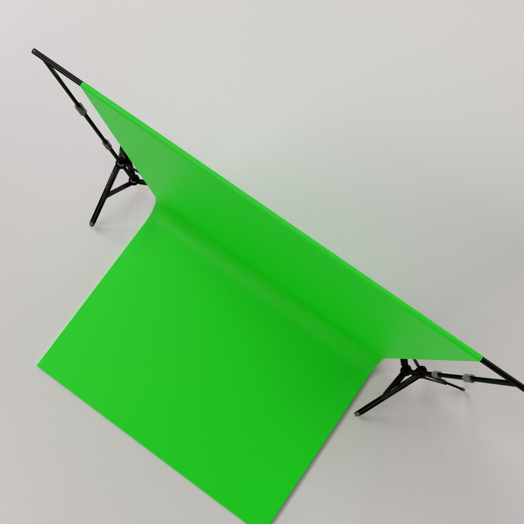 Green Screen 3D model - TurboSquid 1730003