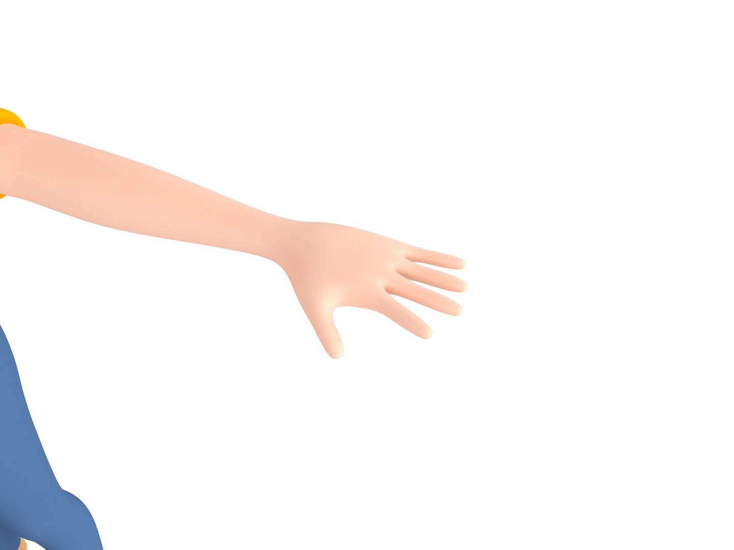 Cartoongirl035 Cow Girl 3d Model Turbosquid 2008956