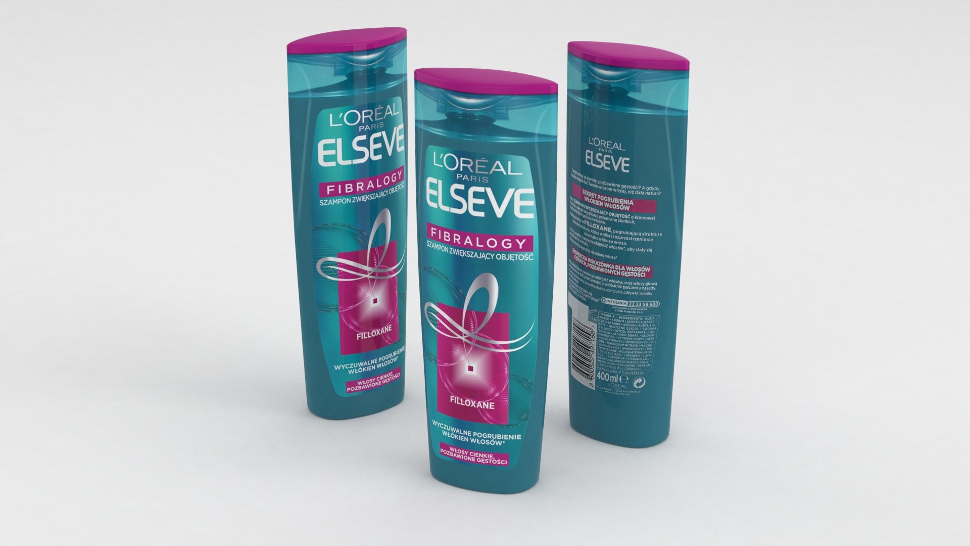 Shampoo 3D Model - TurboSquid 1400716