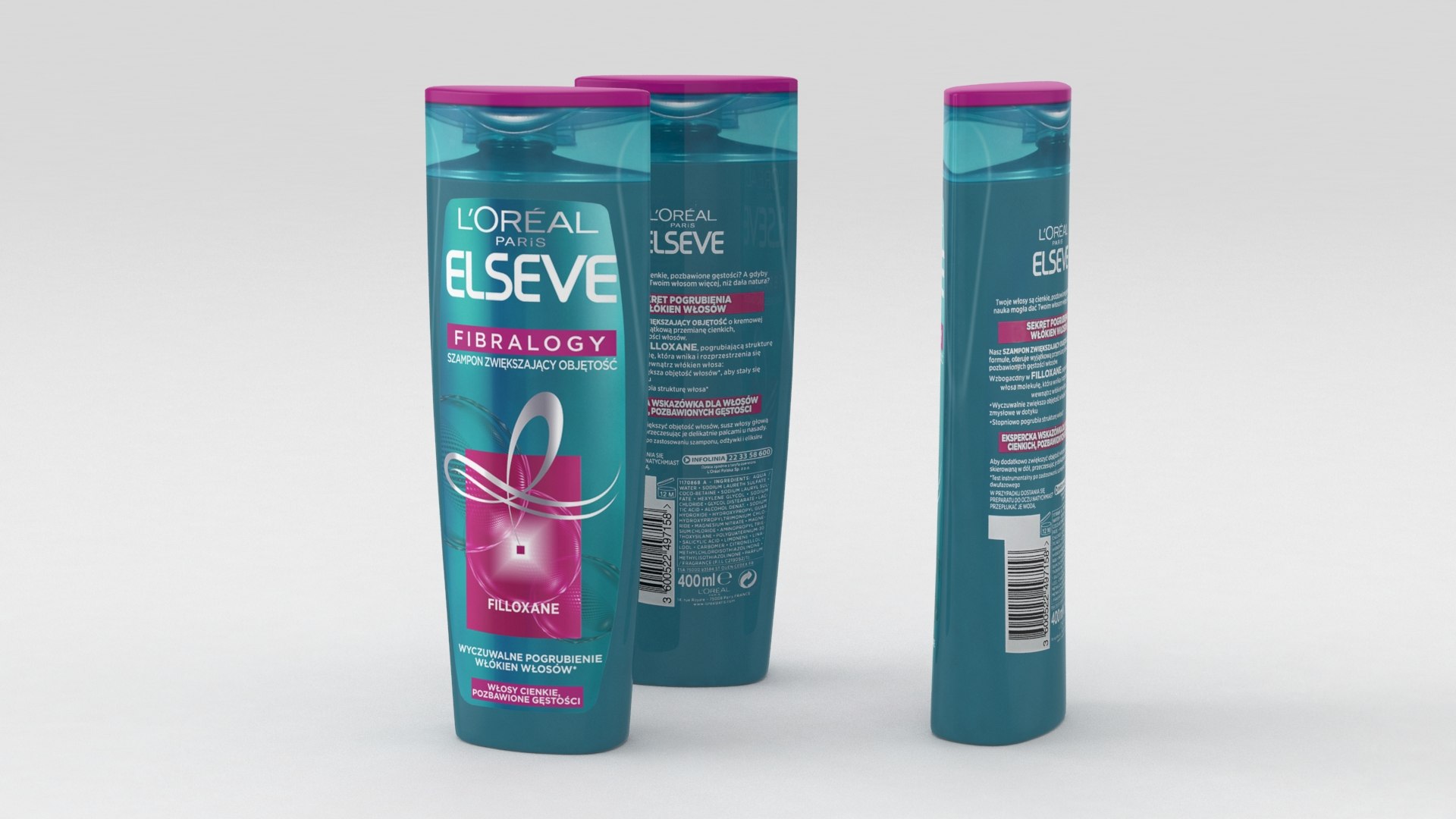 Shampoo 3D Model - TurboSquid 1400716