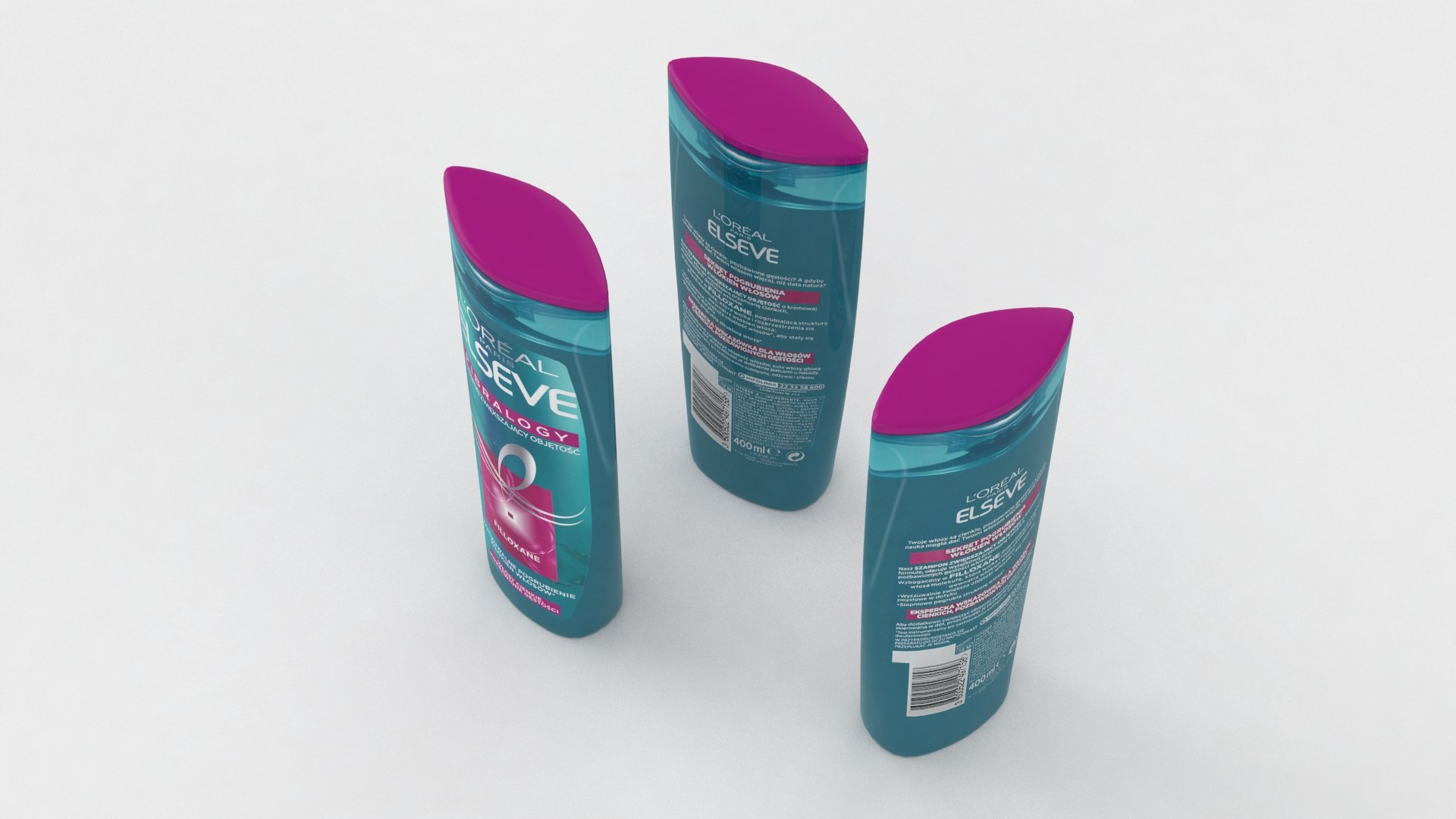 Shampoo 3D Model - TurboSquid 1400716