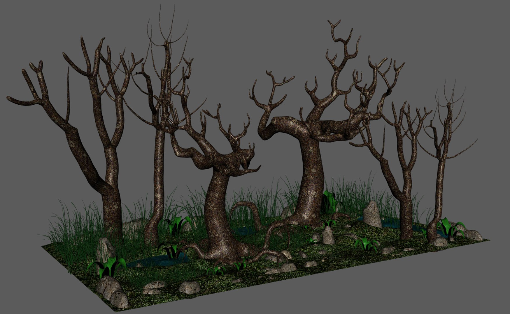 Tree Tetric Death 3D Model | 1142882 | TurboSquid