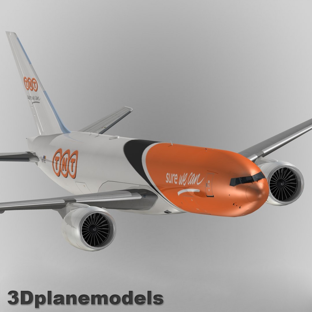 3dsmax Boeing 777-200f