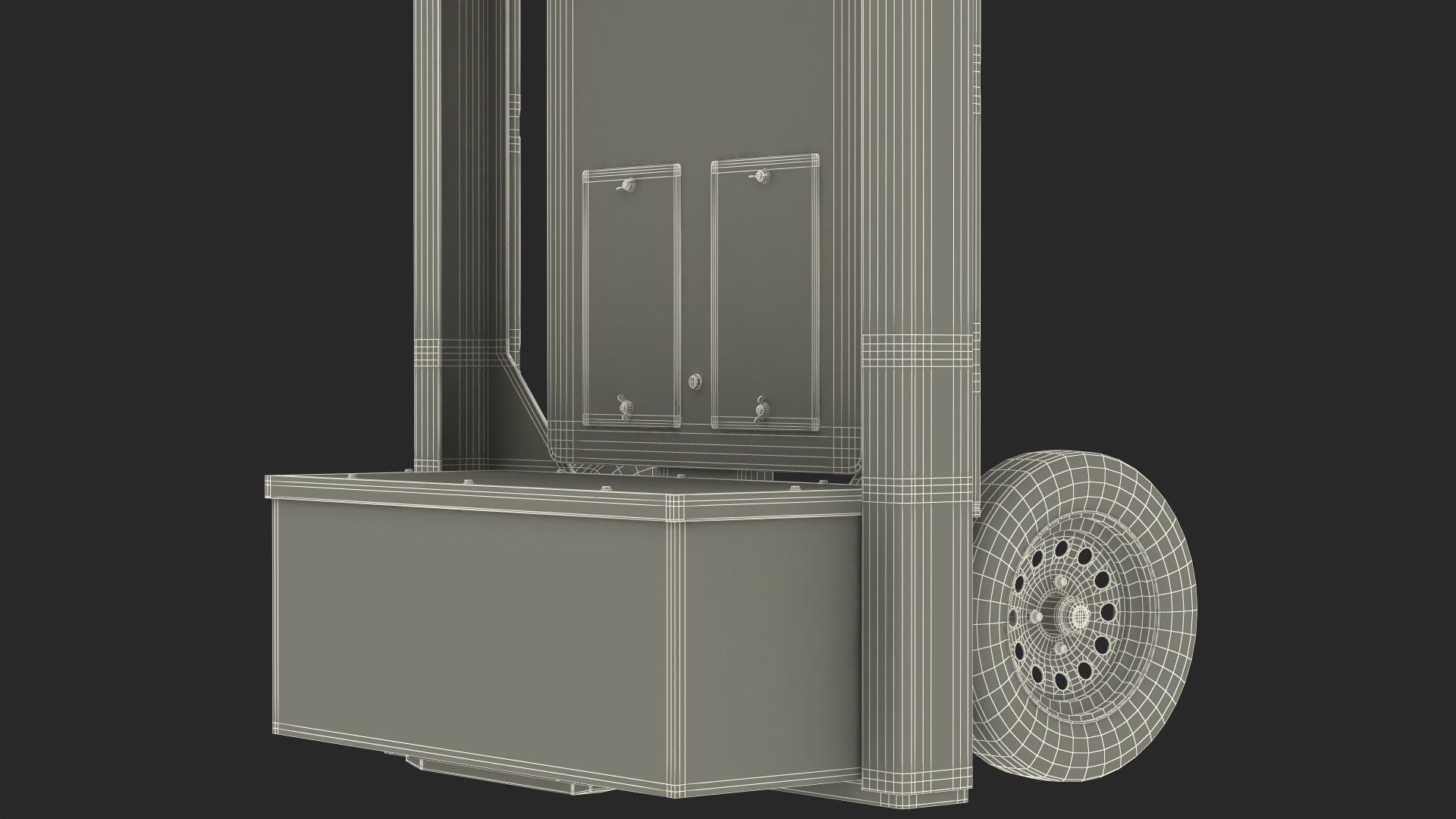3D decatur electronics 200mx radar model - TurboSquid 1631508