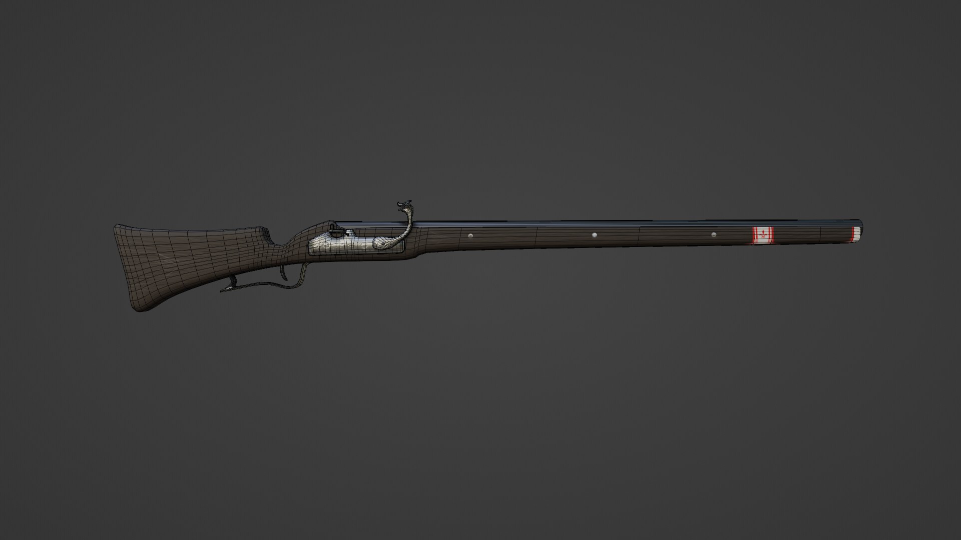 1480 Matchlock Arquebus Rifle 3D Model - TurboSquid 1959527