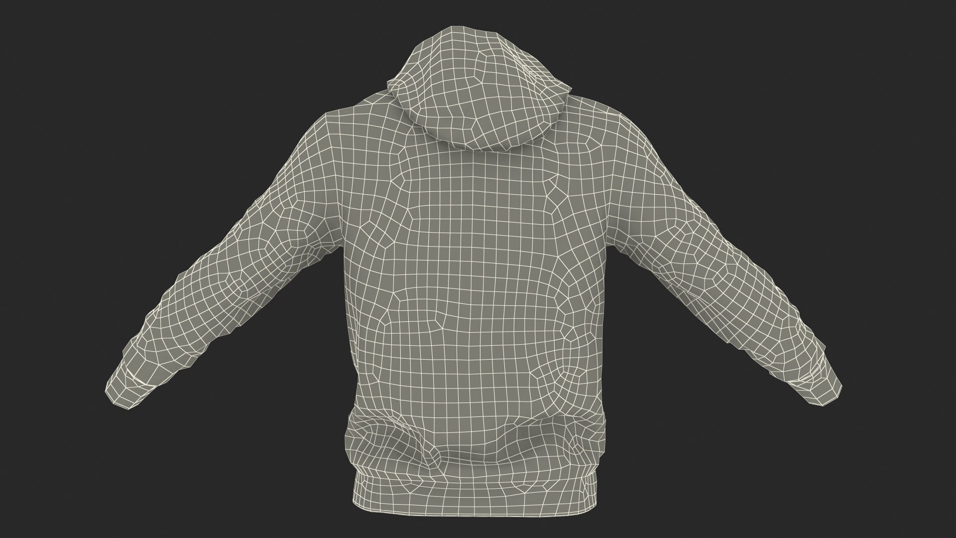 3D blue nike hoodie lowered model - TurboSquid 1442564