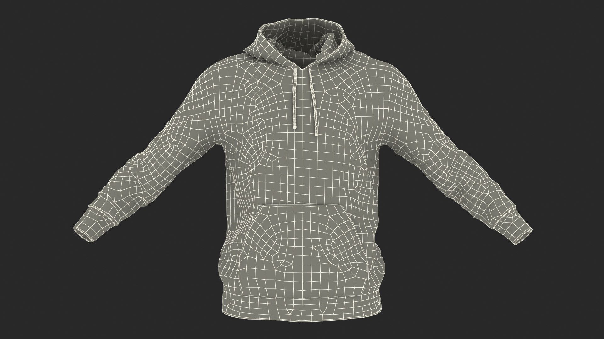 3D Blue Nike Hoodie Lowered Model - TurboSquid 1442564