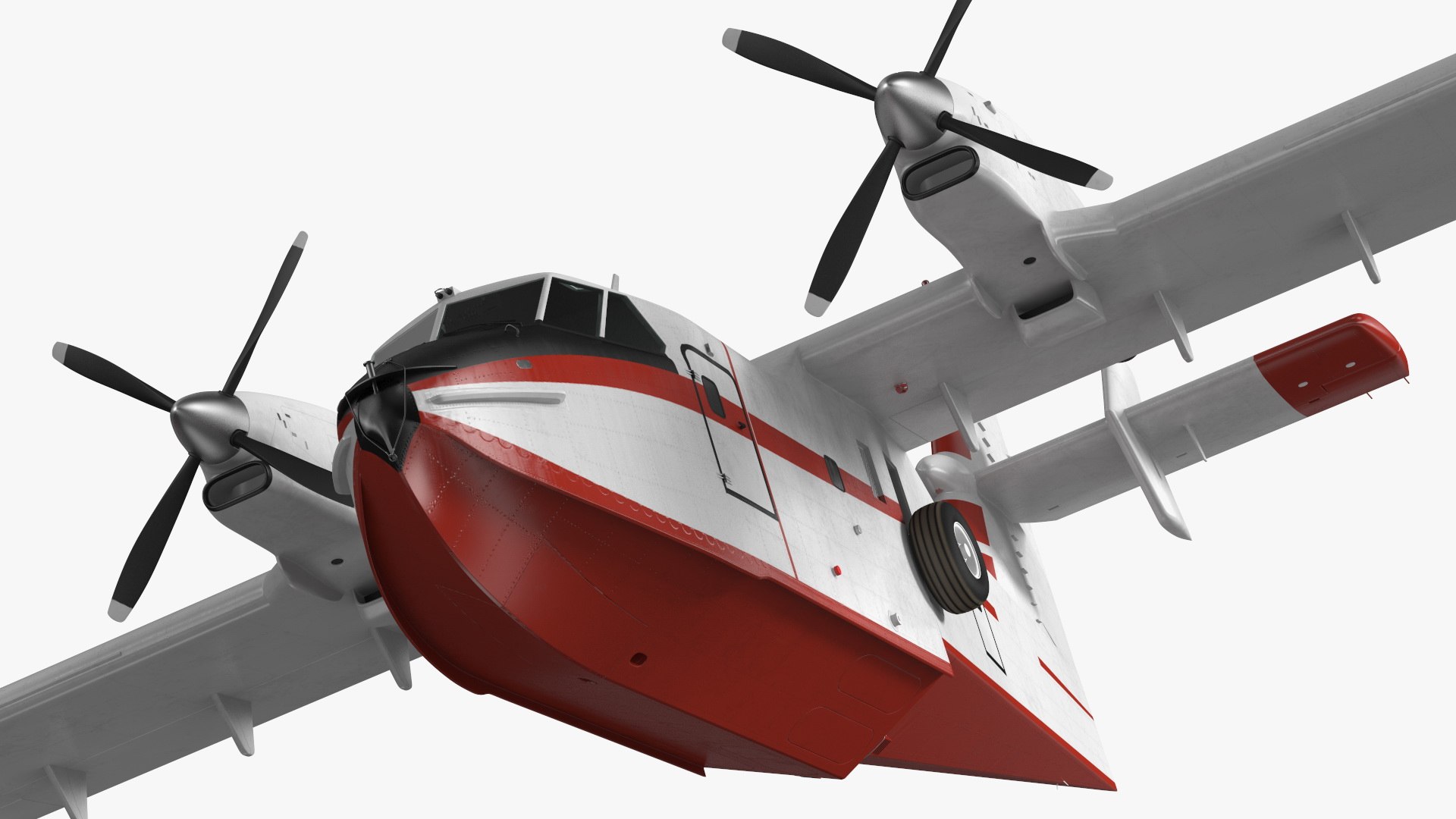 Amphibious Aircraft Flight 3D model - TurboSquid 1872797