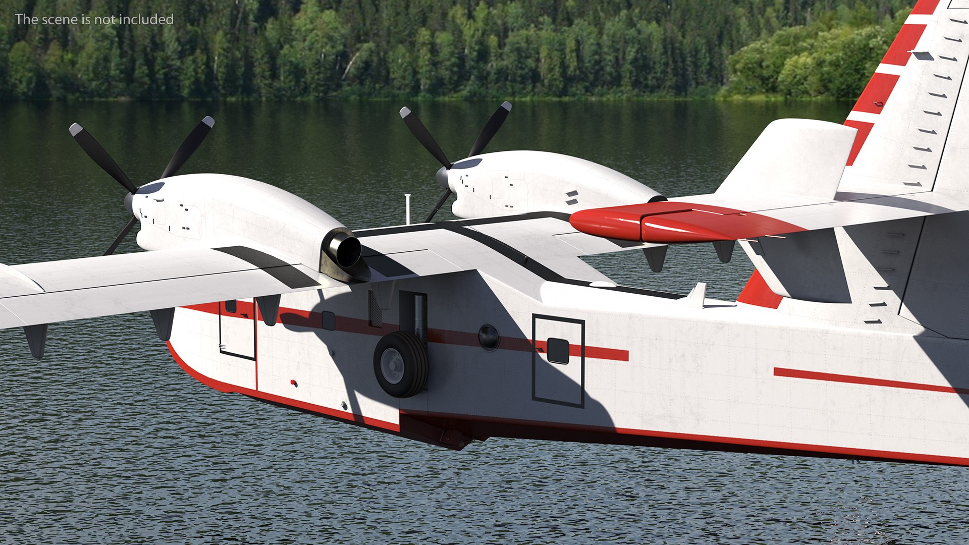 Amphibious Aircraft Flight 3D model - TurboSquid 1872797