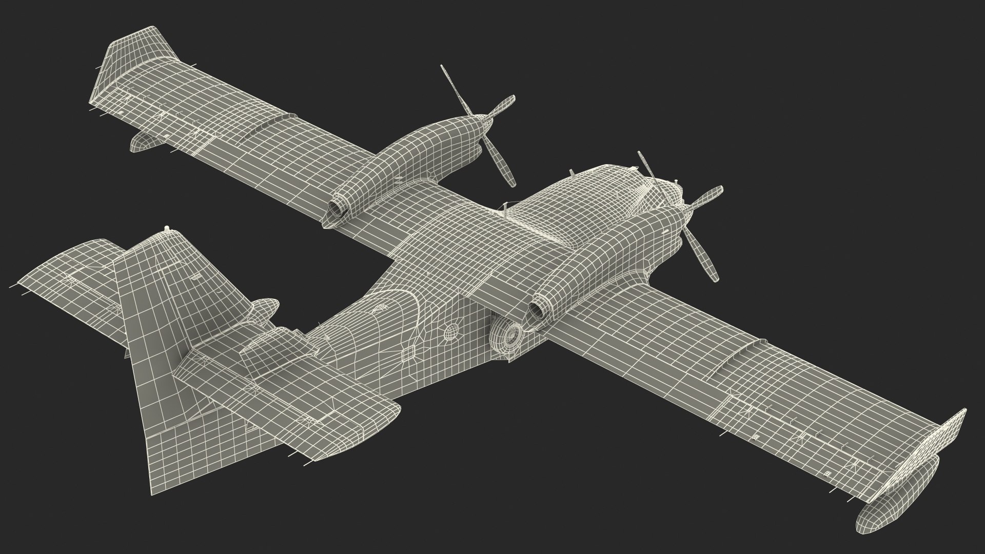 Amphibious Aircraft Flight 3D Model - TurboSquid 1872797