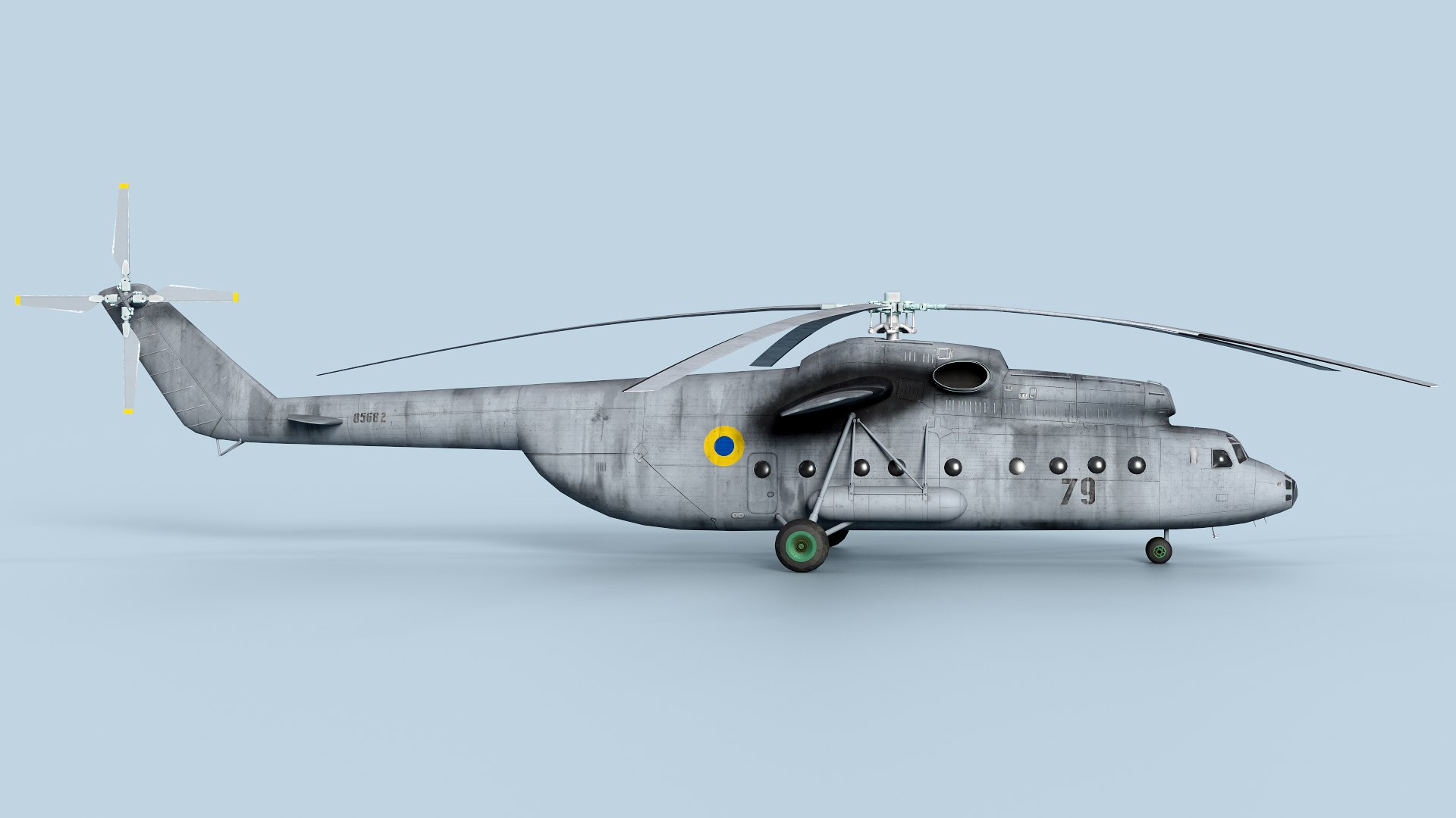 Mil Mi-6 Hook Model - TurboSquid 1901782