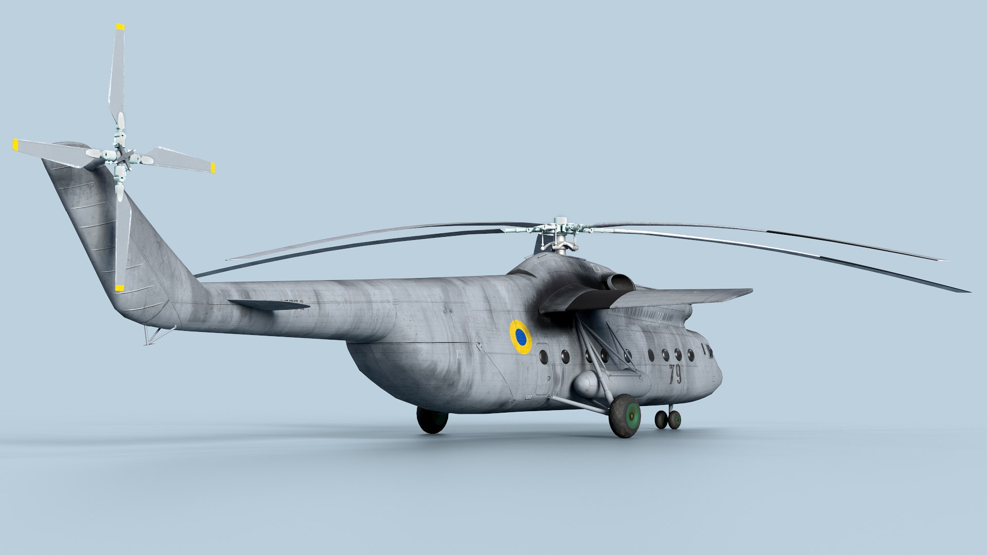 Mil Mi-6 Hook Model - TurboSquid 1901782