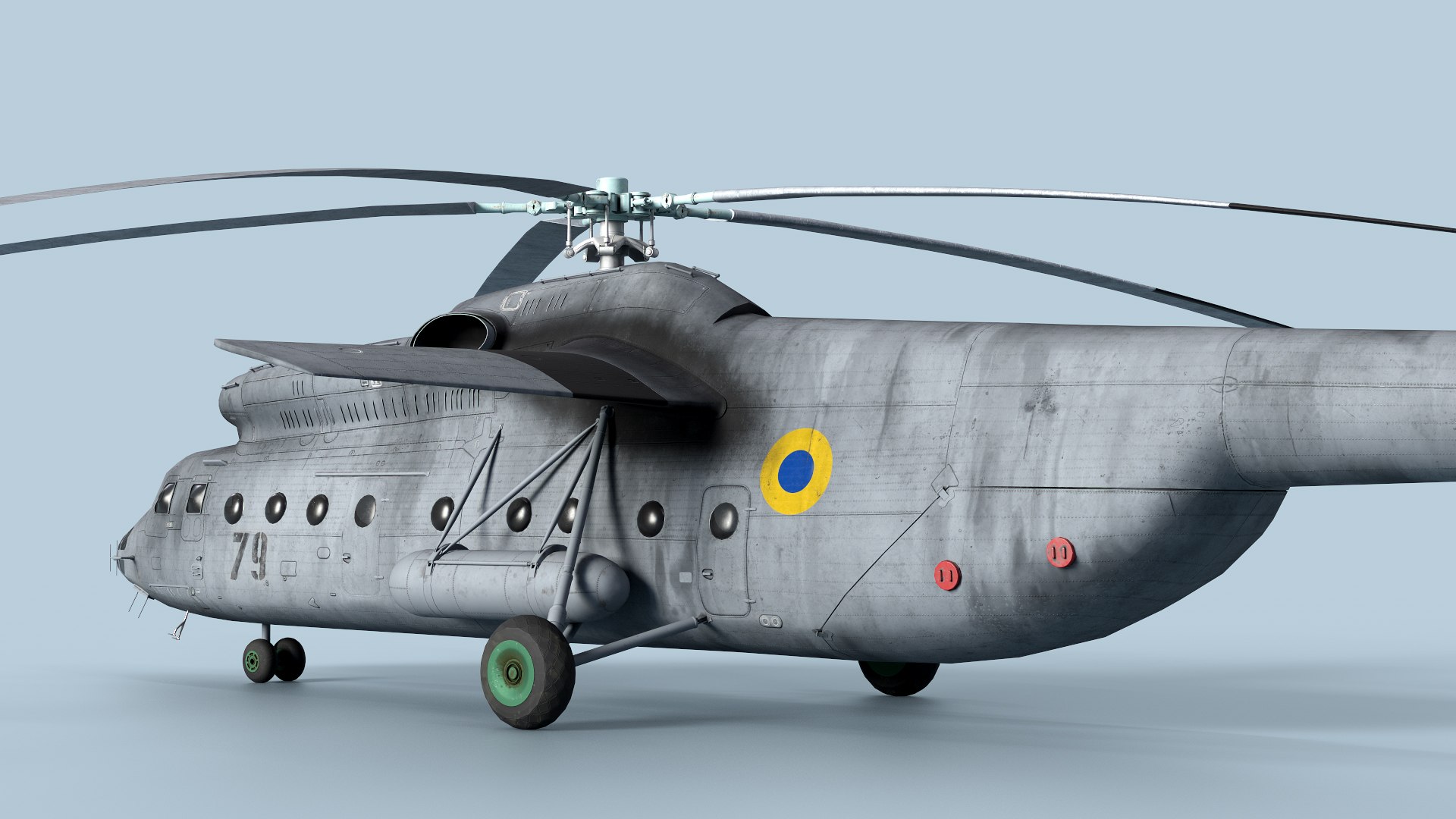 Mil Mi-6 Hook Model - TurboSquid 1901782