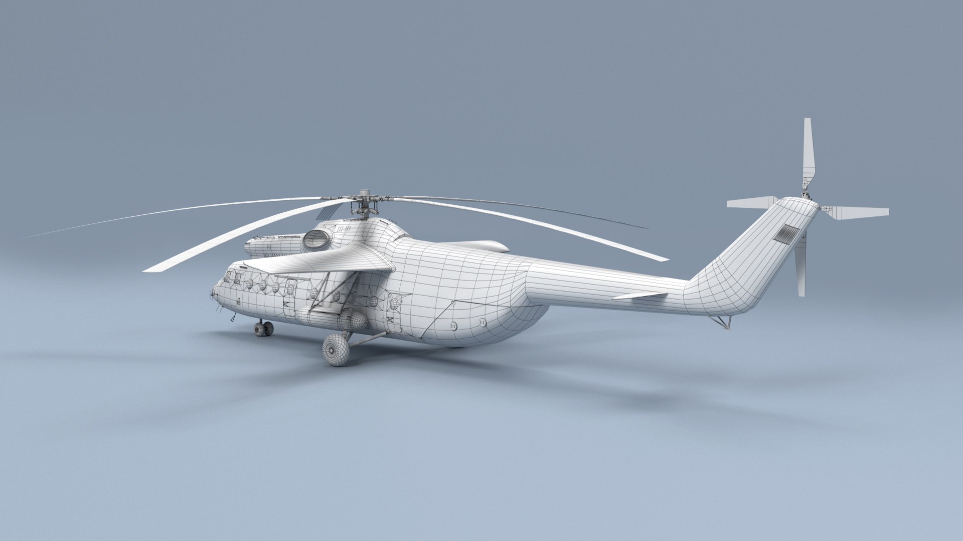 Mil Mi-6 Hook Model - TurboSquid 1901782