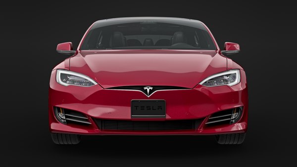 Tesla s p100d model - TurboSquid 1546758