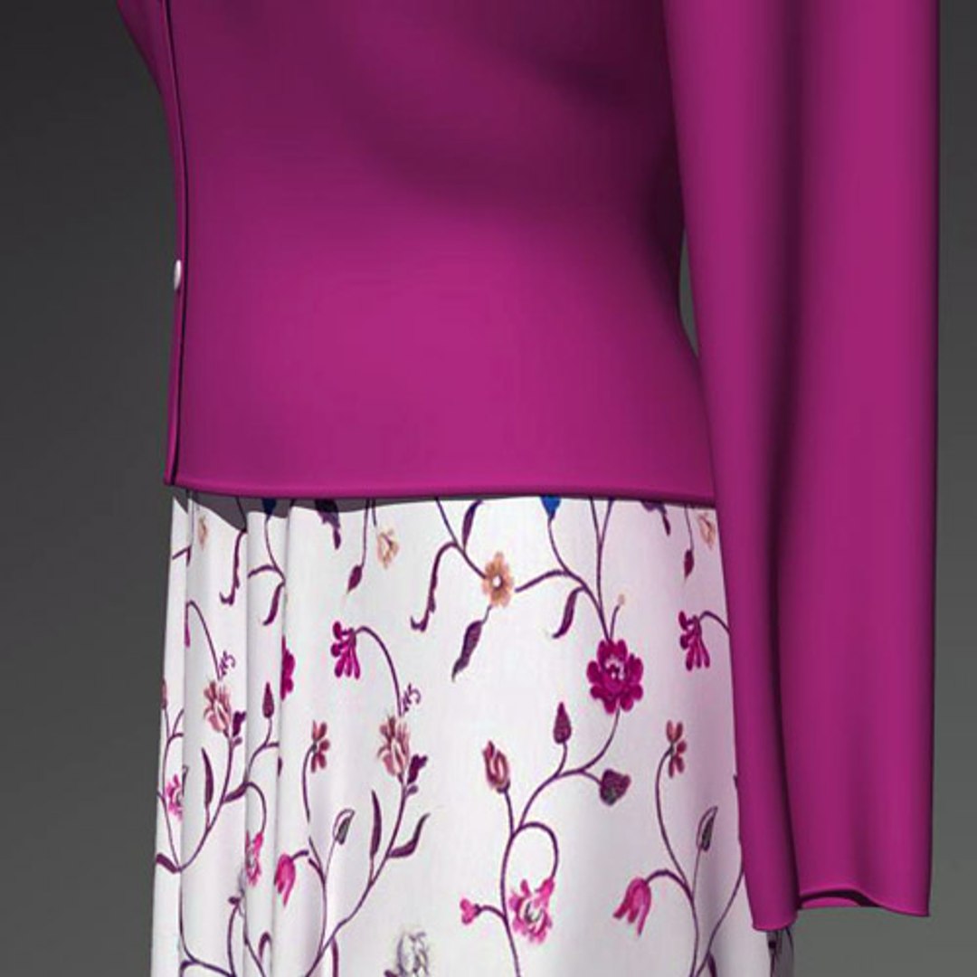 Showroom Dummy Clothes 3d Model