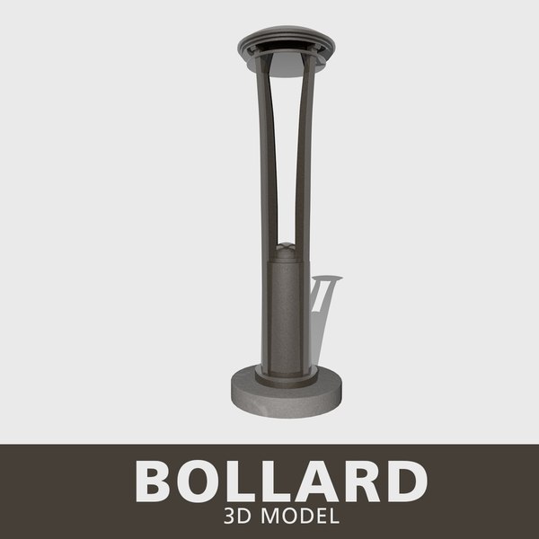 3D bollard model - TurboSquid 1270745