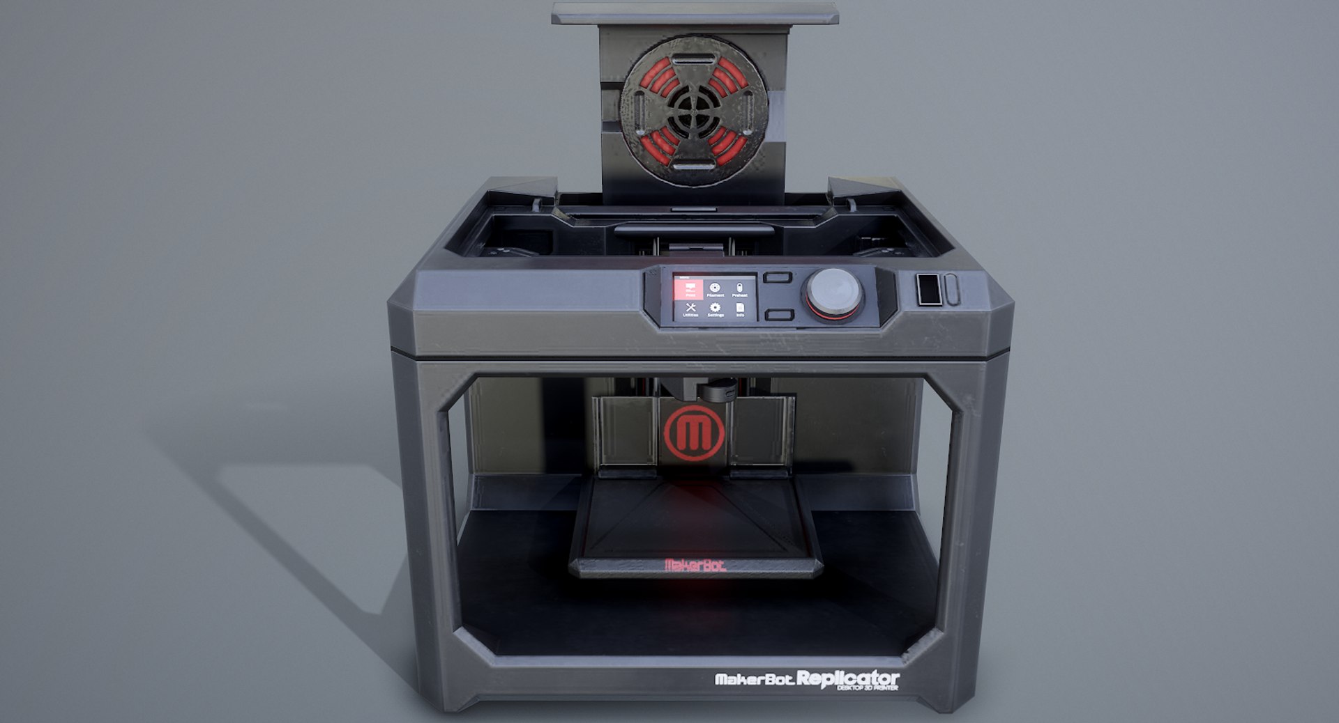 3d Maker Bot Replicator Printer Model