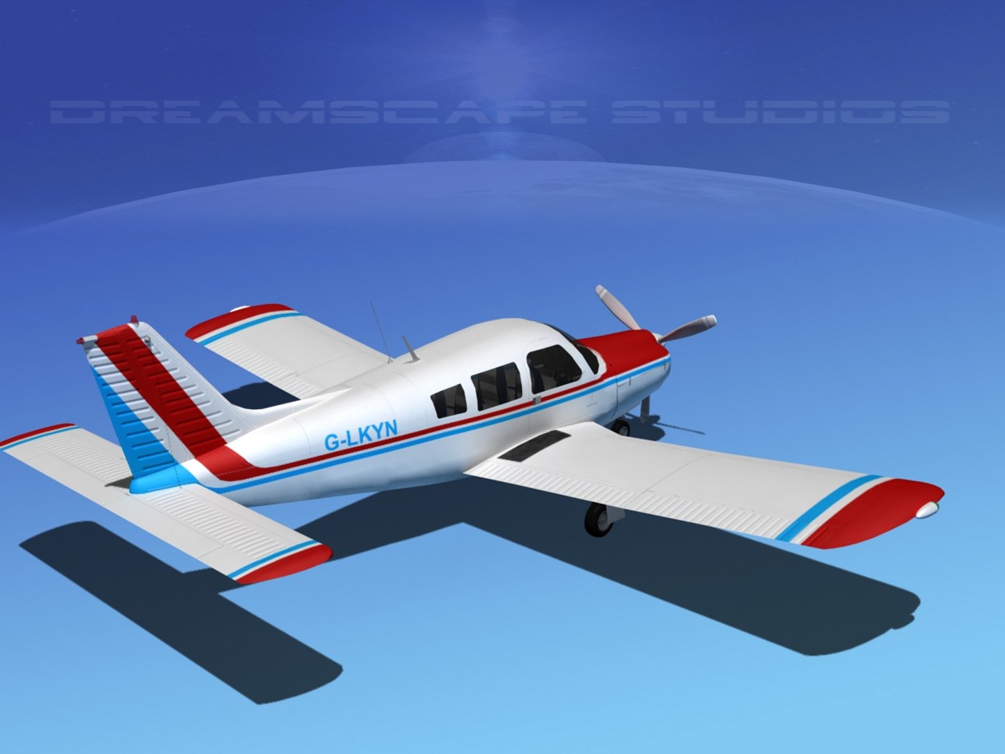 3d Propeller Piper Cherokee