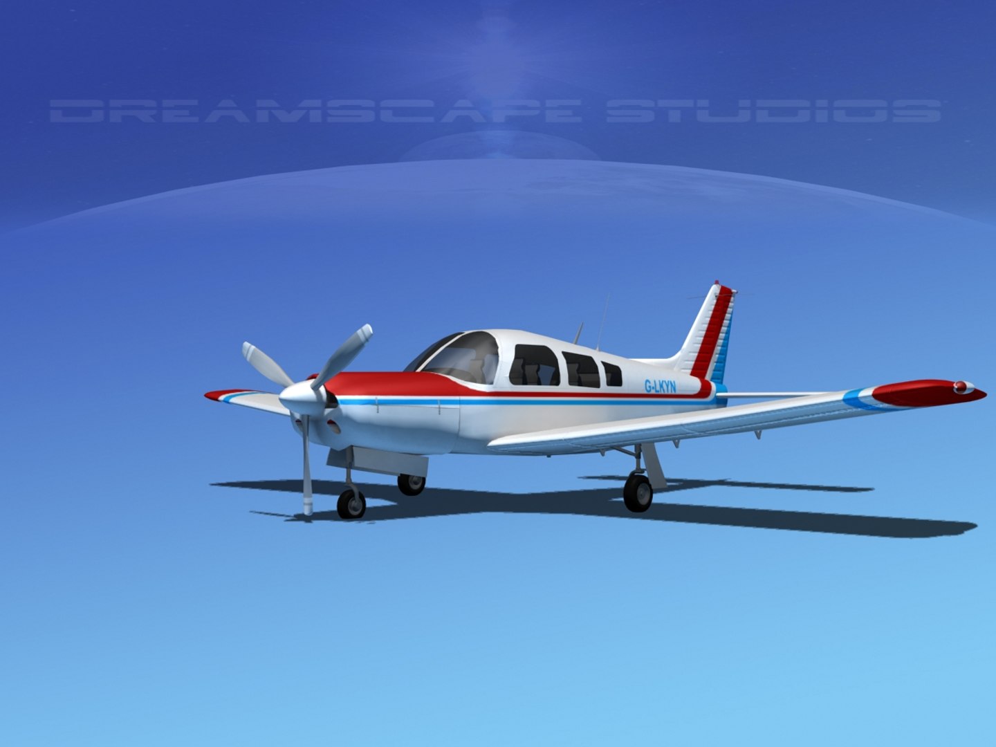 3d Propeller Piper Cherokee