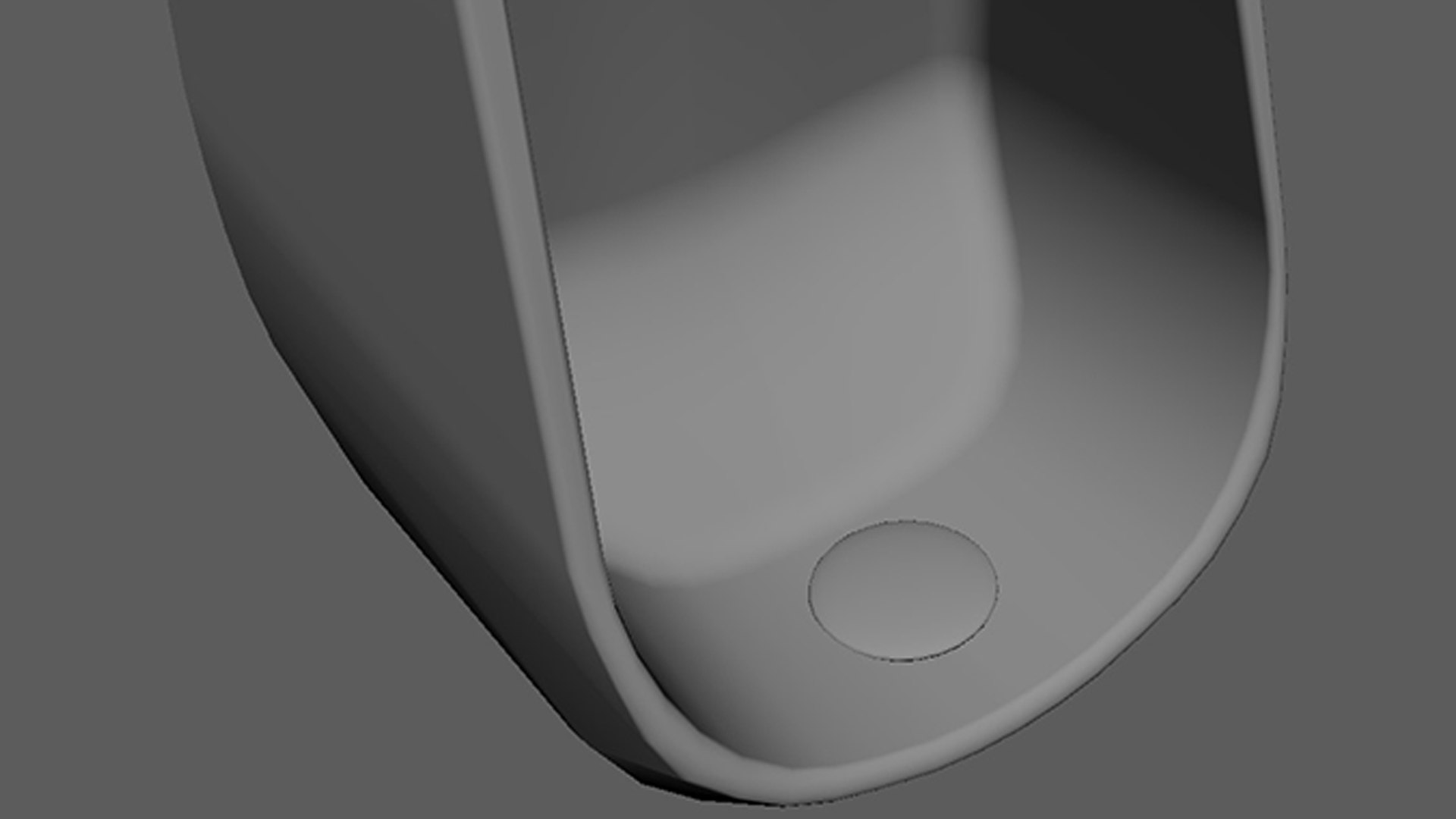 3D Urinal Model - TurboSquid 1892938