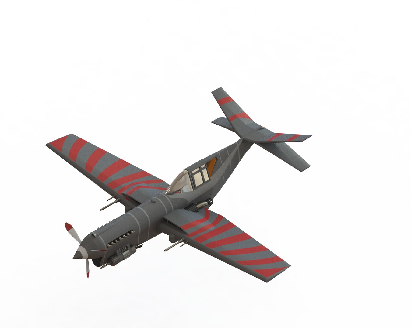 3D Custom WW2 Airplane Pack Model - TurboSquid 2112555