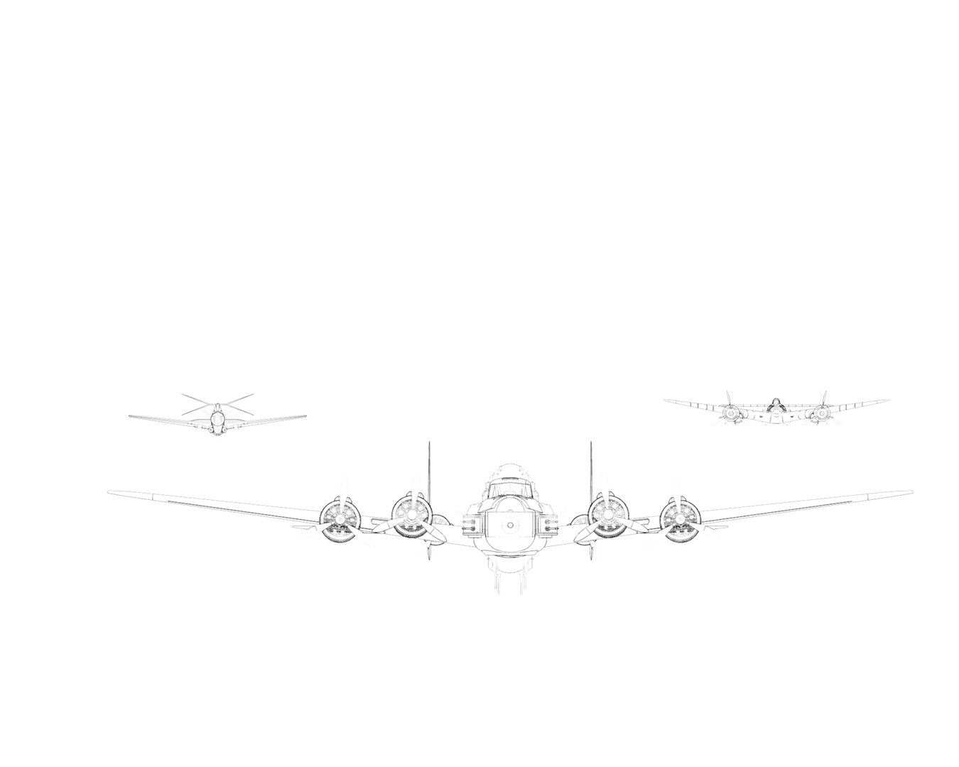 3D Custom WW2 Airplane Pack Model - TurboSquid 2112555