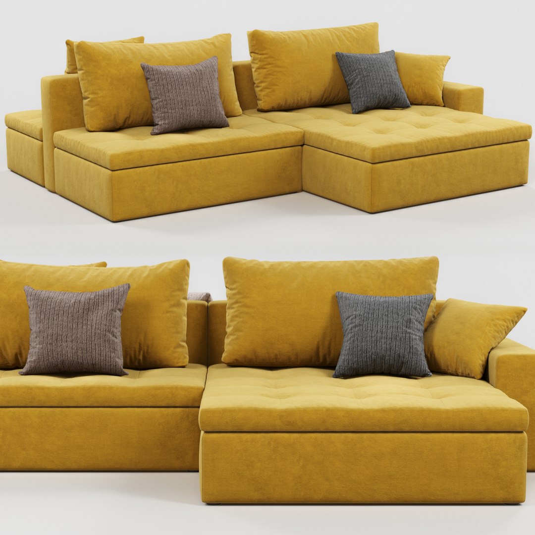 3D calligaris sofa - TurboSquid 1393402