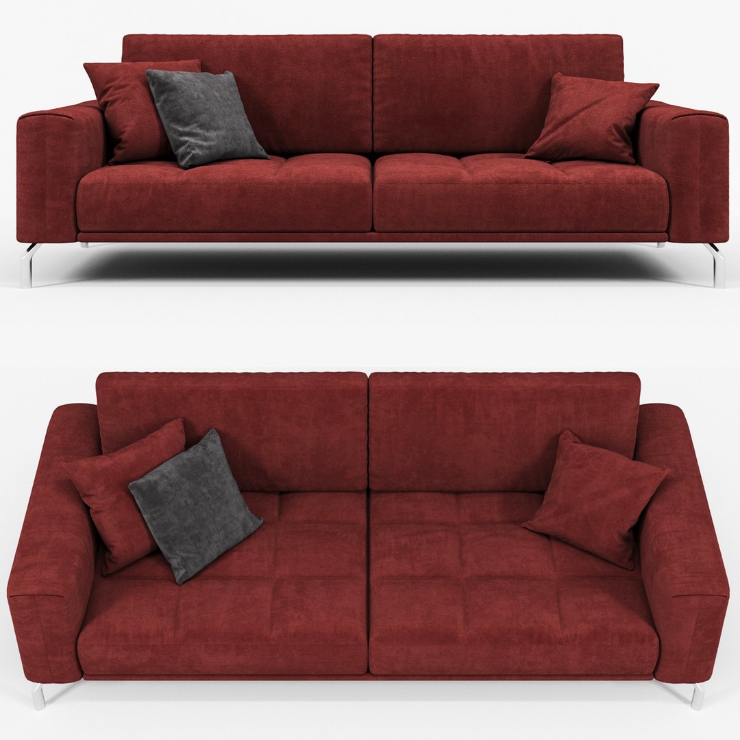 3D calligaris sofa - TurboSquid 1393402
